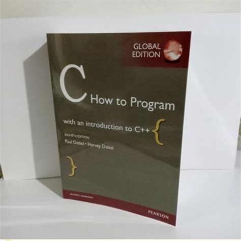 jual how to program with an introduction c 8th edition paul deitel 8