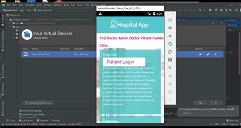 Hospital Management System Project Android And Php Abstract
