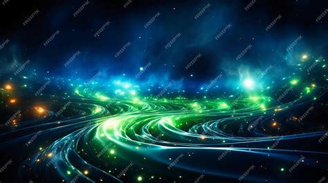 Premium Ai Image Fractal Patterns Unfolding In The Universe