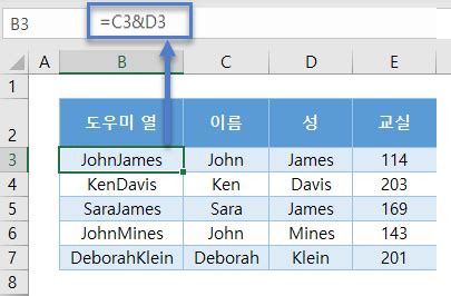 VLOOKUP CONCATENATE Excel 및 Google 스프레드시트 Automate Excel