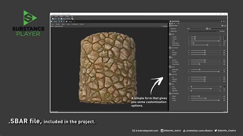 Stone Floor Procedural Texture Texture Cgtrader
