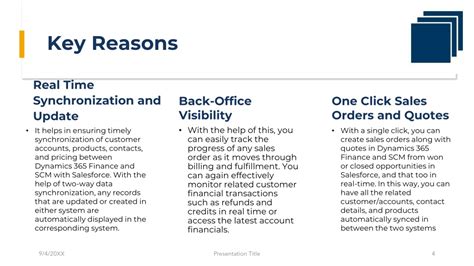 Ppt Dynamics 365 Finance And Scm With Salesforce Connector Through Power Automate Powerpoint