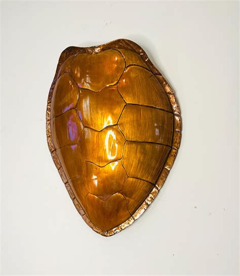 Handmade Copper Turtle Shell Etsy