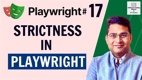 Playwright Tutorial 17 Strict Mode Violation Strictness In Playwright Youtube