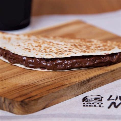 Taco Bell Kit Kat Quesadilla