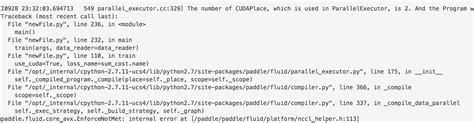 Reavxenforcenotmet Internal Error At Paddlepaddle