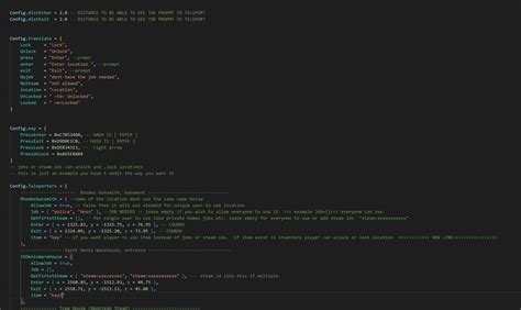 [paid] Vorp And Redemrp Teleport Advanced [works Like Doors] Redm