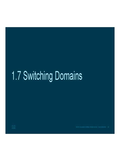 17 Switching Domains Pdf Network Switch Duplex Telecommunications