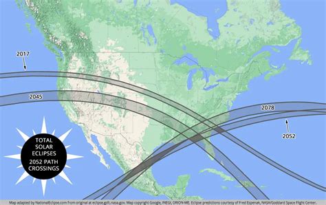 National Eclipse National Eclipse Blog Crossing Paths A Look At Every 21st Century Total