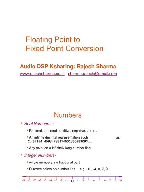 Fixed Point Conversion Pdf Rounding Accuracy And Precision