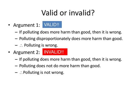 validity and counterexamples ppt download