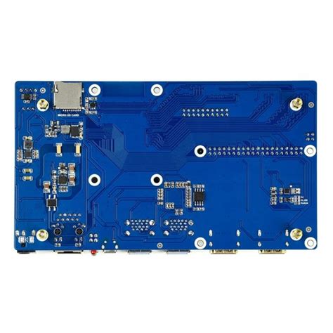 Waveshare For Raspberry Pi Compute Module 4 Io Board With Poe Feature Suitable For All Variants