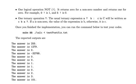 Postfix Notation Program In C Didnt Get The Expected Output Stack
