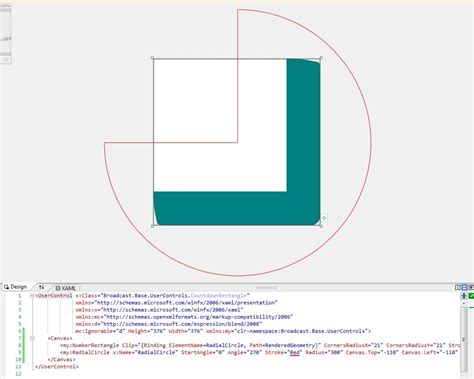 C Wpf Clipping With A Shape Stack Overflow