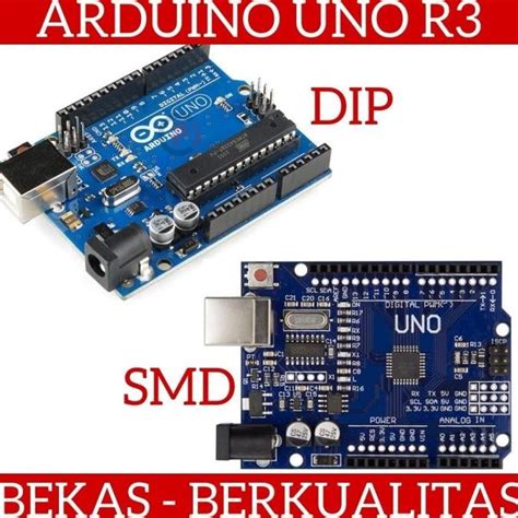 Jual Ex Compatible Arduino Uno R3 Model Ic Smd Dip Atmega 328p Microcontrol Co Shopee Indonesia