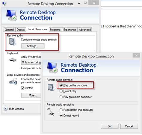Enable Sound In Windows 8 Hyper V AbleBlue LLC