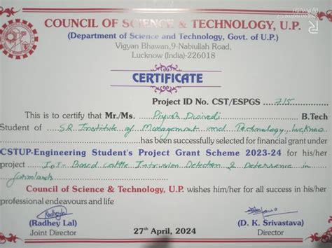 piyush dwivedi on linkedin cst innovation up