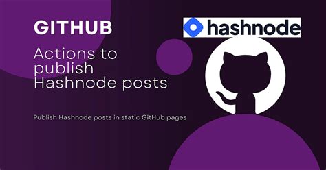 Github Actions To Publish Hashnode Posts By Anupam Majhi Medium