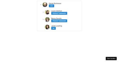 Treeview Template Click Event Codesandbox