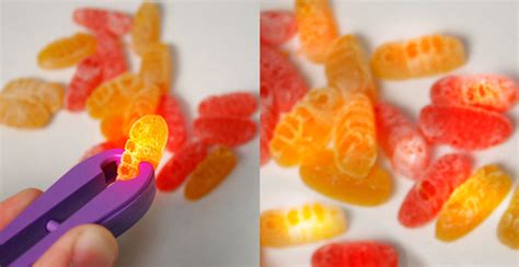 Lightning Bugs Illuminated Gummy Candy The Green Head