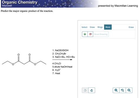 Solved Organic Chemistry Maxwell Presented By Macmillan