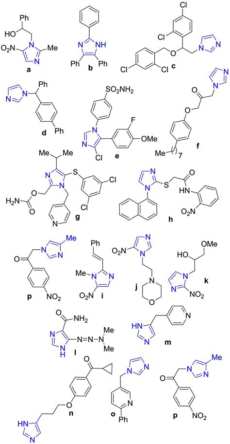 Structures Of Some Biologically Active Imidazole Compounds ⁴ Download Scientific Diagram
