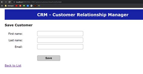 Github Kpojlukuweb Crm System Spring Mvchibernate Project