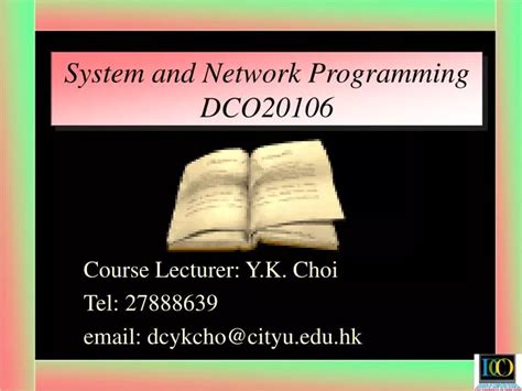 PPT System And Network Programming DCO PowerPoint Presentation Free Download ID