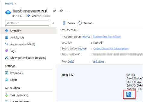 Migrating Virtual Machines With Ssh Keys Between Azure Tenants