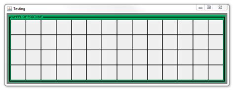 Java Jpanel Additional Column On Gui Upon Run Stack Overflow