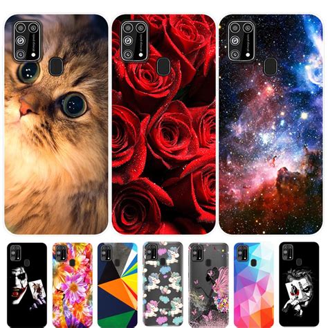 Samsung M Case Silicone TPU Soft Back Cover Phone Case Samsung Galaxy M GalaxyM Casing