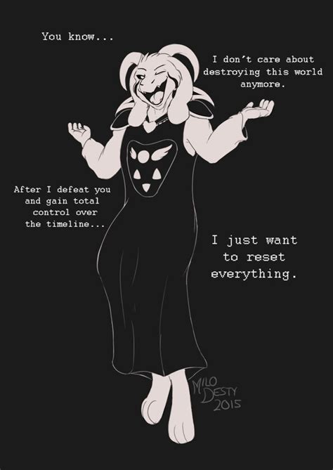 Asriel Undertale Undertale Quotes Undertale Au