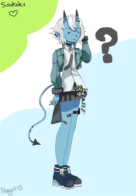 Illustration Of Soukaku Zenless Zone Zero Hoyolab