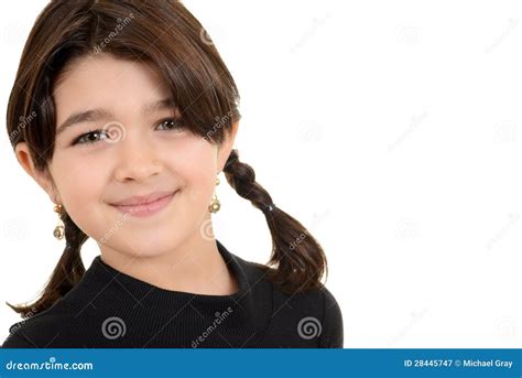 Portrait Young Romanian Girl Stock Image Image Of Copyspace Modern