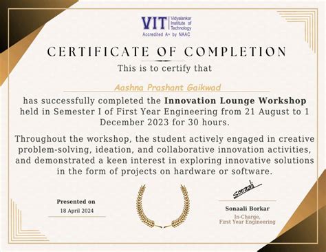 Aashna Gaikwad On Linkedin Innovation Learningjourney