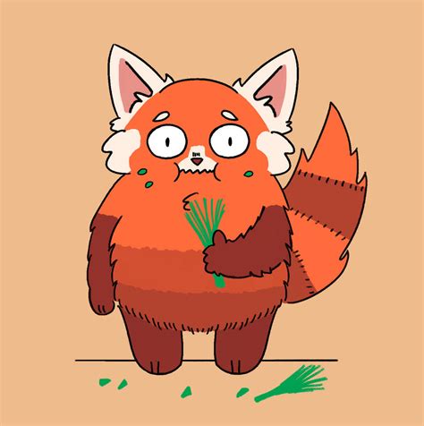 Turning Red Panda By Hammuwu On Deviantart