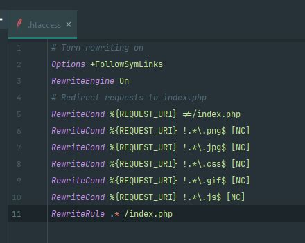 Apache My Php Routing Doesn T Work And Getting 500 Error Code Stack