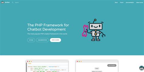 Botman：一个强大的php聊天机器人框架 懂ai