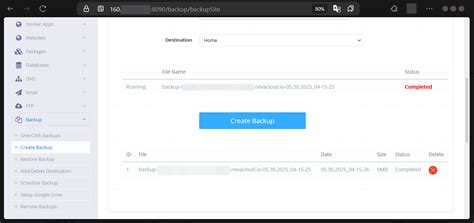 Cara Backup Dan Restore Web Di Cyberpanel Pada Cloud Vps