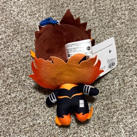 Banpresto Toys My Hero Academia Enji Todoroki Plush Clip 65 Banpresto Poshmark
