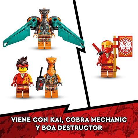 Lego Ninjago Drag N De Fuego Evo Kai Juguetesland