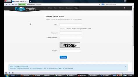 How To Create A Bitcoin Wallet Youtube