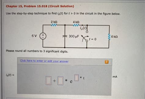 solved chapter 15 problem 15 018 circuit solution use the