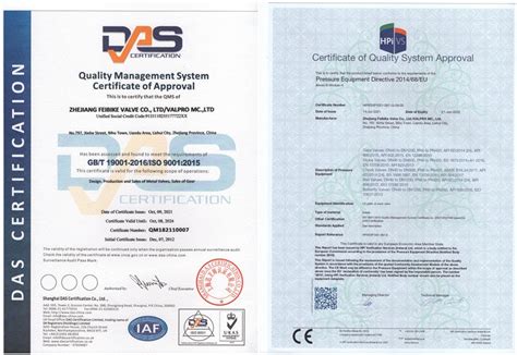 Certificate Valpro Mcltd