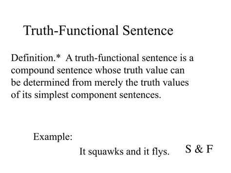 Ppt Truthfunctional Powerpoint Presentation Free Download Id 5402334