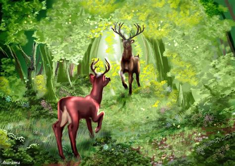 Bambi And The Old Prince By Asurama On Deviantart
