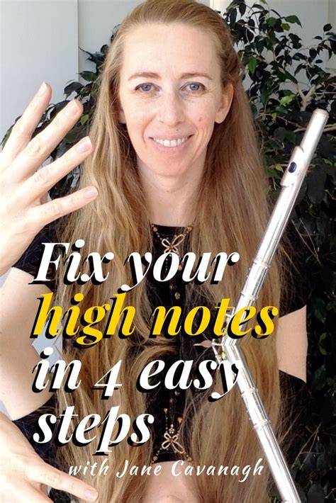 Fix Your High Notes On The Flute In Easy Steps Teaching Band Flute Lessons Flute