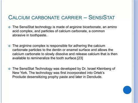 Non Fluoride Enamel Remineralization Pptx Dental Health Diseases And Conditions