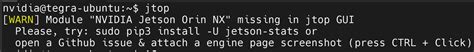 Jtop Gui Missing Nvidia Jetson Orin Nx · Issue 369 · Rbonghijetsonstats · Github