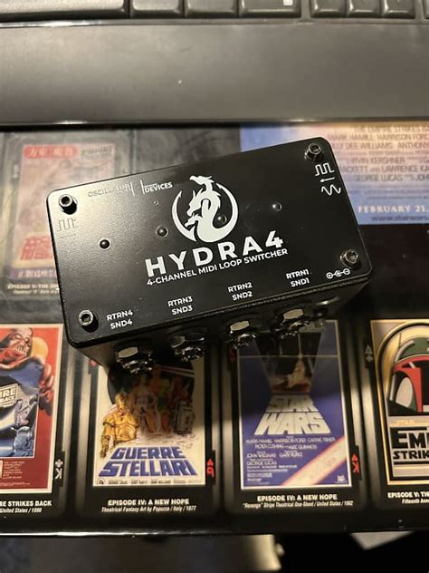 Oscillator Devices Hydra 4 Midi Loop Switcher Reverb